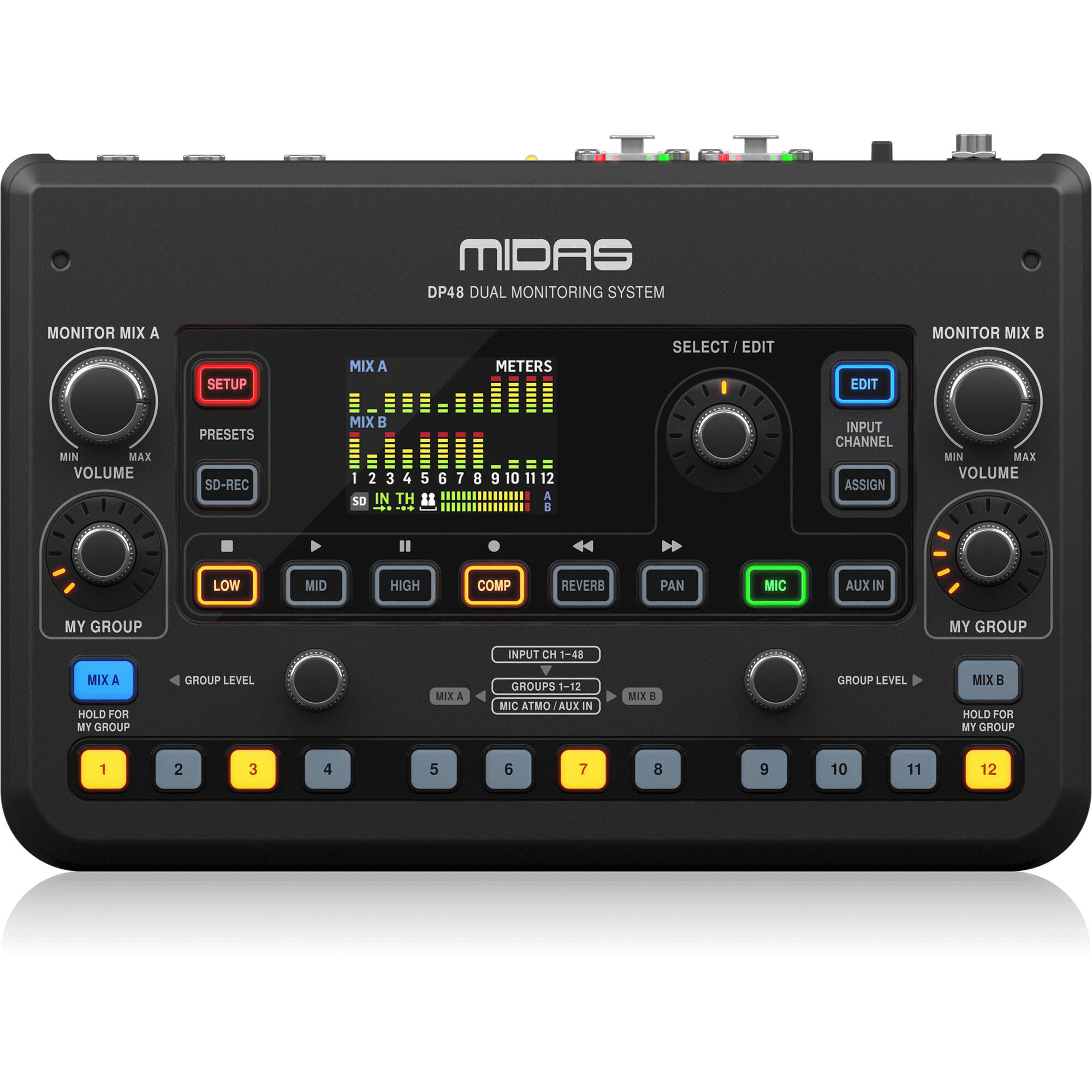 Midas DP48 48-channel Personal Mixer (DP48) – RAD Distribution