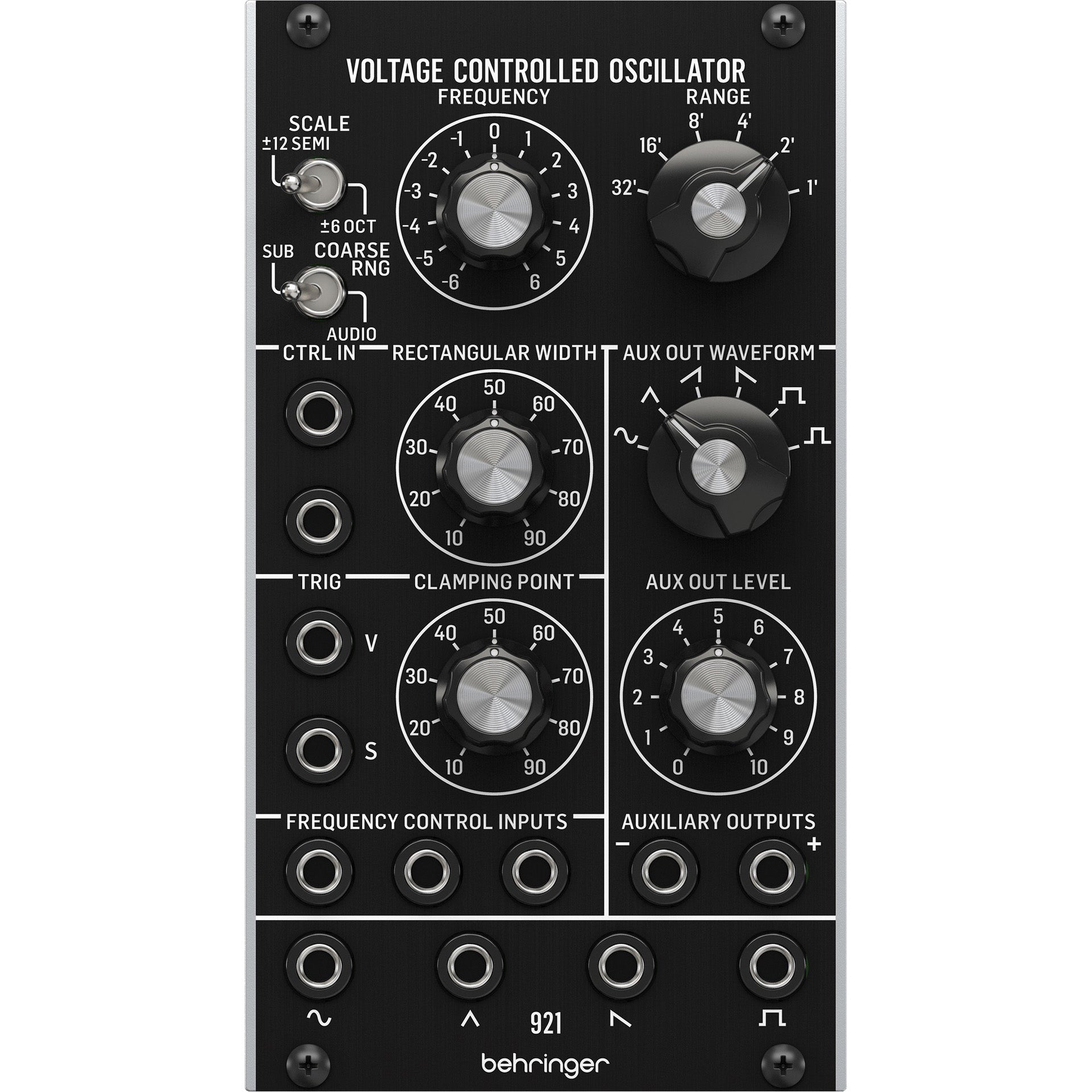 Behringer 921 Legendary Analog Voltage Controlled Oscillator Module fo – RAD Distribution