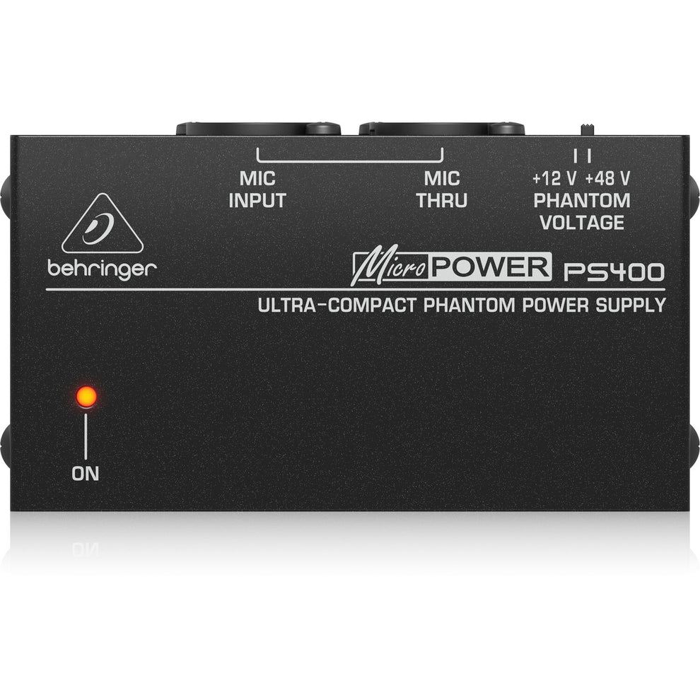 Behringer Micropower PS400 Phantom Power Supply (000-48902-00010) – RAD Distribution