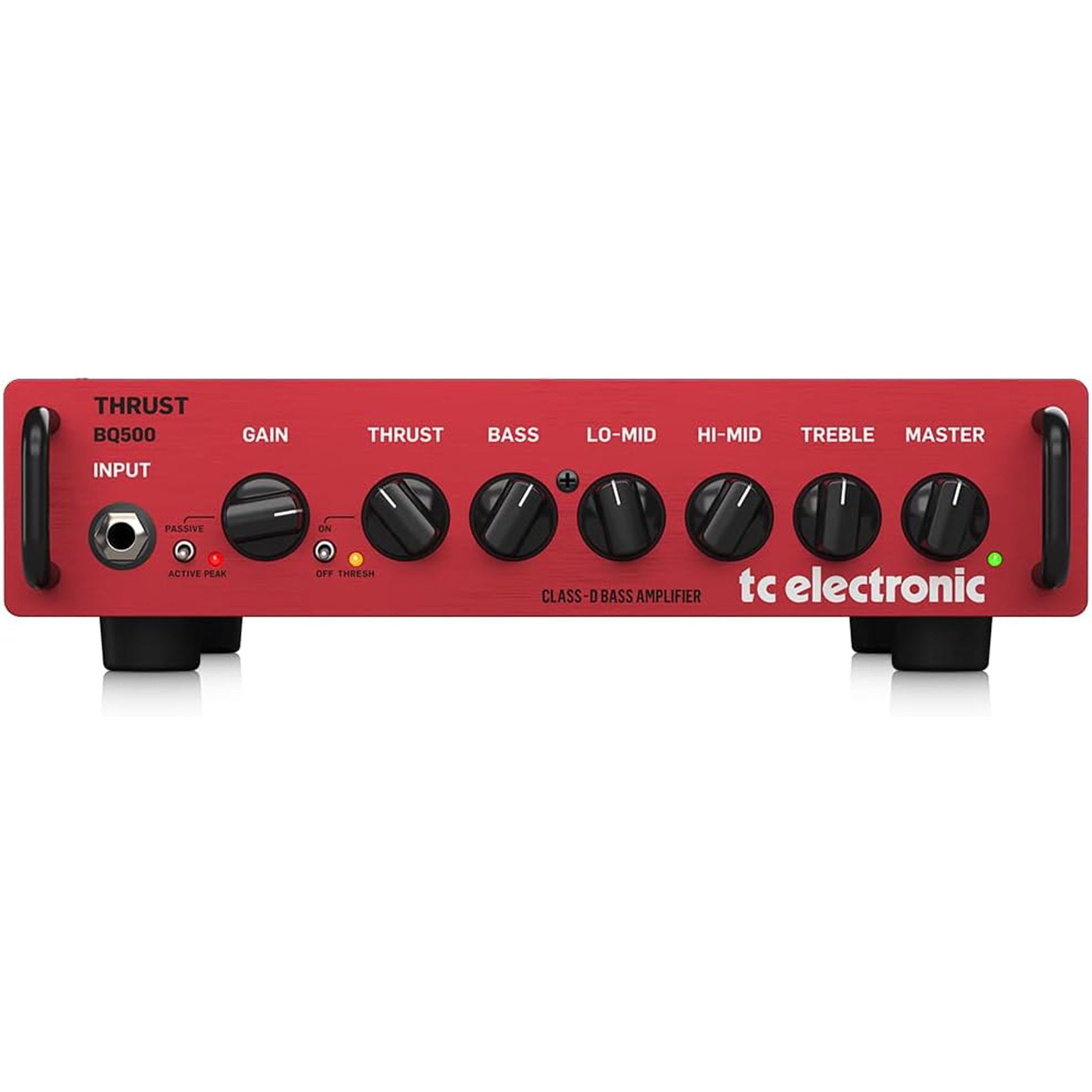 TC Electronic BQ500 500W Portable Bass Head w/Mosfet Preamp & Thrust C ...