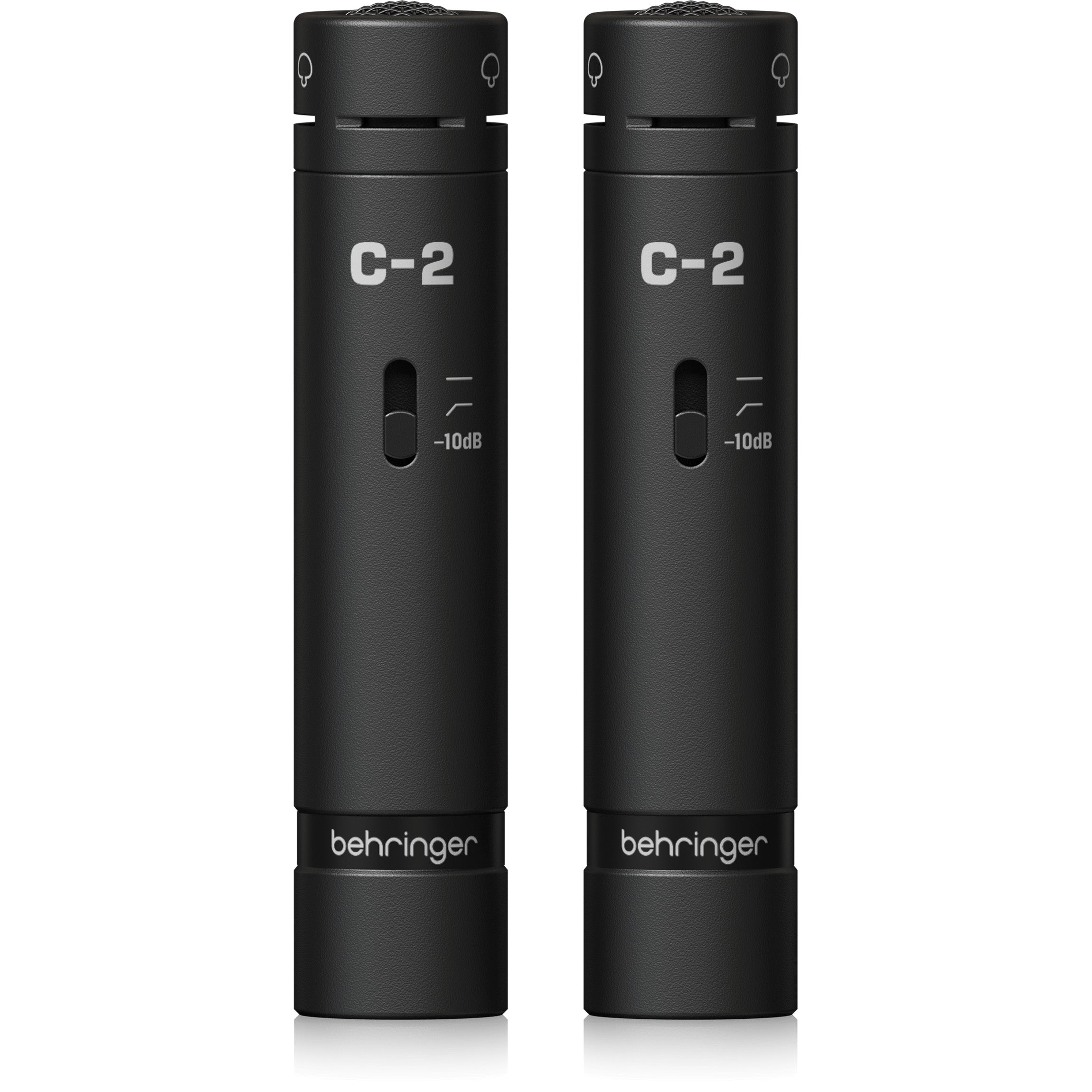 Behringer C-2 Matched Studio Condenser Microphone Pair - Dark Edition ...