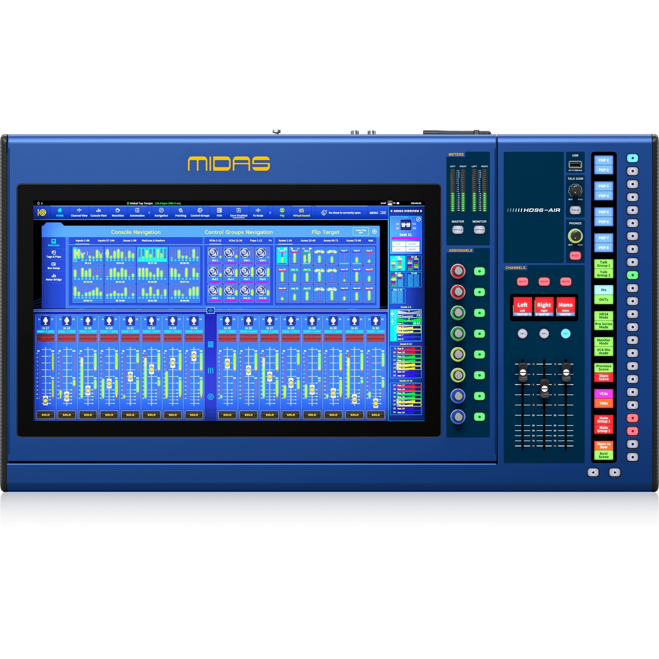 Midas Heritage D HD96-Air Digital Mixer (0603-AEQ86-002) – RAD Distribution
